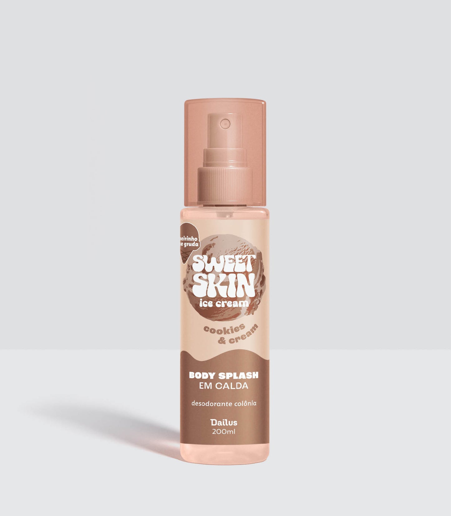 BODY SPLASH EM CALDA (COOKIES & CREAM) – SWEET SKIN ICE CREAM – Dailus
