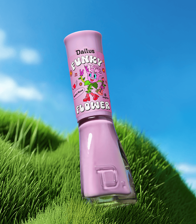 Esmalte Funky Flower – Rebel Rose – Dailus